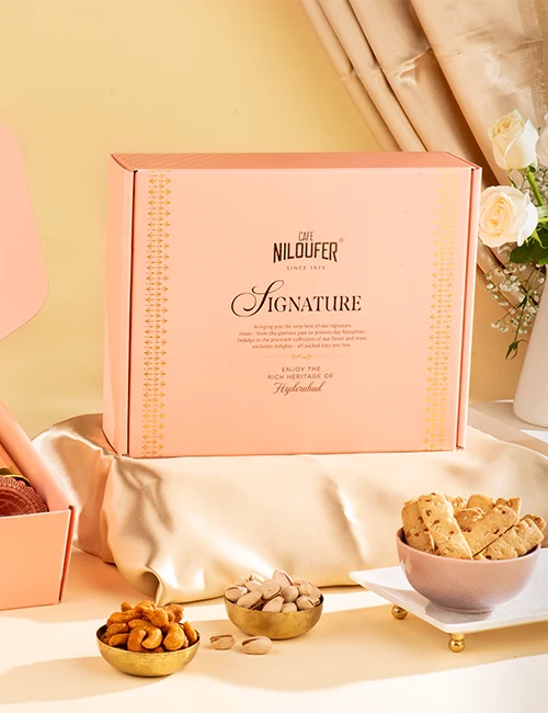 Signature box | Cafe Niloufer | Best cafe & chai in Hyderabad