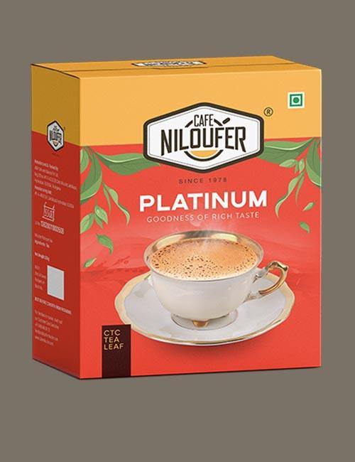 Platinum tea powder | Cafe Niloufer